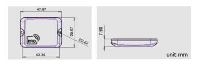 China Hard Uhf Rfid Tags Customized For Fabric Tracking And Control Management for sale