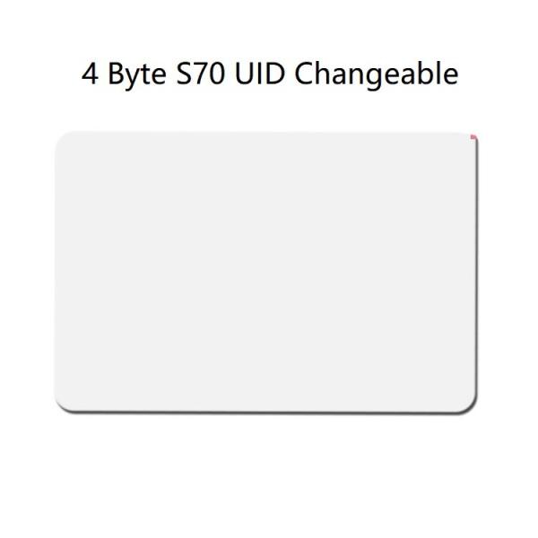 Quality UID Changeable PVC Rewritable RFID Card smart ISO 14443A ISO 15693 RFID Card for sale