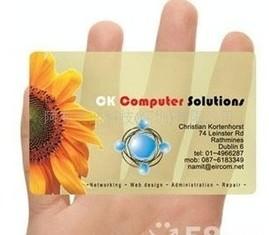 China RFID Contactless PLA Smart Card Friendly Marterial for Packing And Access Control for sale