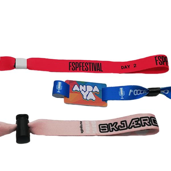 Quality One Time NFC RFID Wristband 13.56Mhz Contactless RFID Bracelet Tag Eco Friendly for sale