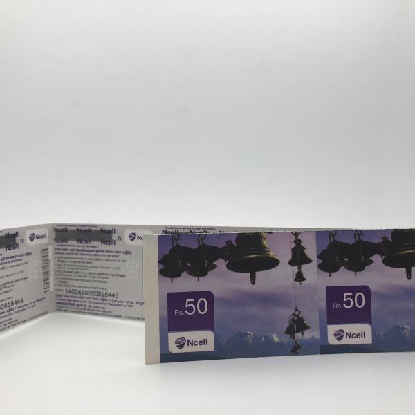 Quality Waterproof PVC / Paper RFID Ticket Card 13.56Mhz With Ultualight EV1 Chip for sale