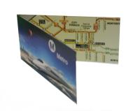 Quality Paper RFID Chip Tickets ISO14443A HF Smart RFID Cards 85x54mm for sale