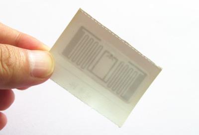 China Woven Blank UHF RFID Label Tag ISO18000-6C For Apparel Management for sale