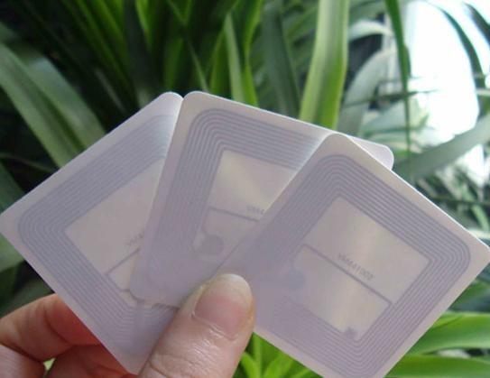 Quality Smart Adhesive Contactless Blank Rfid Tags / 13.56 Mhz Rfid Sticker for sale