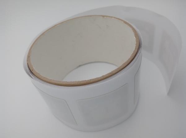 Quality 45x45mm HF RFID Sticker Tags ISO14443A Protocol 80g Coated Paper Sticker for sale