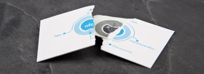 Cina 13.56MHz HF RFID NFC Tag Sticker ISO15693 / ISO14443A Per la gestione della catena di approvvigionamento in vendita