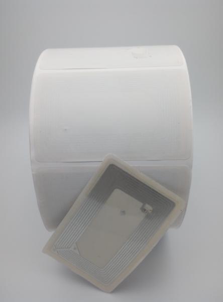 Quality Blank Paper Small RFID Stickers TI-2K TI2048 HF ISO15693 Protocol for sale