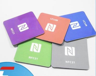 China ISO15693 / ISO14443A RFID NFC Tag Sticker Label voor voorraadbeheer Te koop
