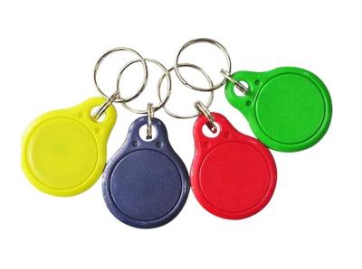 China 13.56 Mhz Smart RFID Key Fob ABS HF Rfid Tag For Chain Management for sale