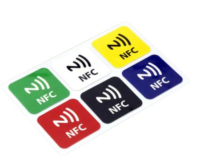 China Etiquetas NFC Rfid Reescritables pasivo 0.07mm 13.56mhz 215 213 Chip en venta