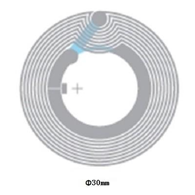 China Classic ((R) 1K HF Inlay, 13.56MHZ RFID Label tag PET materiaal Te koop