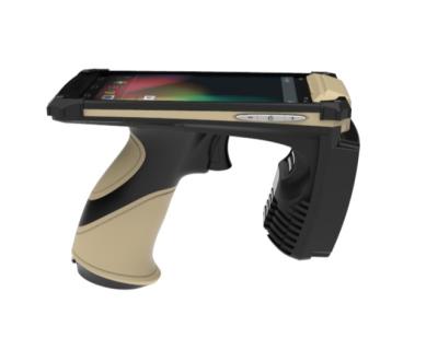 China Der härteste UHF RFID Smart Reader mit Ladegerät IP65 Schutz 5 Zoll Android 7.0 zu verkaufen