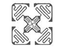 China 44 * 44mm die cut size, Wet Inlay H47 for fashion, assest management and logistic for sale