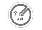 중국 16 * 16mm 다이 컷 크기, 30cm 읽기 거리를, 스티커 태그, ID 카드에 대한 Wet Inlay J41 판매용