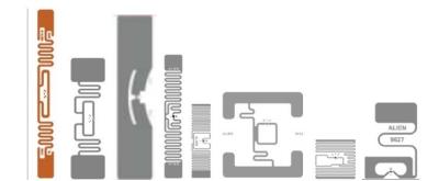 China Dry Wet RFID UHF Inlay 960MHz ISO/IEC 18000-6C Protocol Ultra High Frequency Inlay for sale