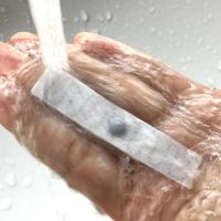Quality Washable Heat Seal RFID Laundry Tag UHF UC ODE 8 Chip Over 200 Washing Times for sale