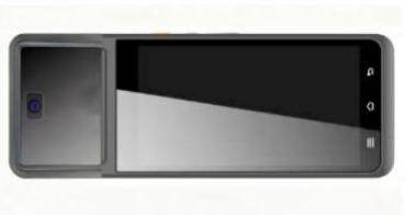 China Leitor Portátil Android NFC RFID Palmprint com Tela LCD de 5,5 polegadas para Finanças à venda