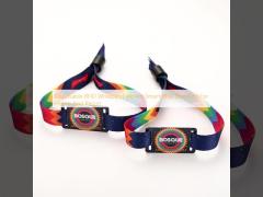 Eenmalige RFID-armband Geweven slimme RFID-armbanden voor hotels en resorts