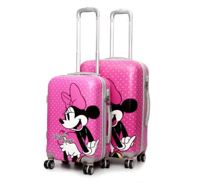 China ABS PC travel trolley luggage bag from China baigou factory for sale