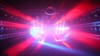 중국 주도하는 세정을 이동하는 헤드 단계 라이트 빔을 이동하는 1번 줌 세정에서 37*10W RGBW 4 판매용