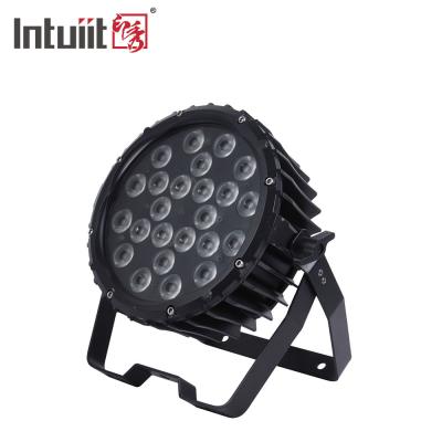 Cina 24x3W RGB 3 in 1 fase par all'aperto della latta del LED accende il controllo di DMX per il concerto della festa nuziale in vendita