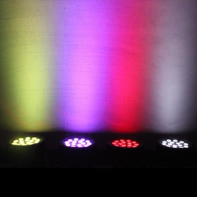 China 90w LED Par Can Stage Lights  28 Degree Rgbw Multi Color Flashlight Led Dance Floor For Disco for sale