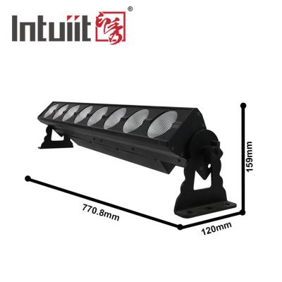 China 8 * 15W RGB 3 en 1 DMX LED Matrix Pixel Luz de escenario para DJ Bar Disco Night Club en venta