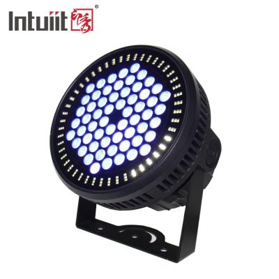 Cina 60*12W RGBW 4in1 Par Uplight Slim LED Par Stage Lighting Per Bar Party Decorazione di matrimonio in vendita