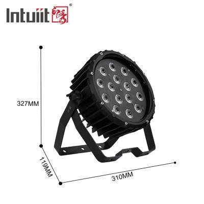 Cina 90W RGBW 4in1 par sottile led flat par can light per eventi di dj outdoor in vendita