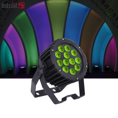 Cina RGBW 4in1 12x3W Wash Par Can Led Par Light con prezzo di fabbrica in vendita