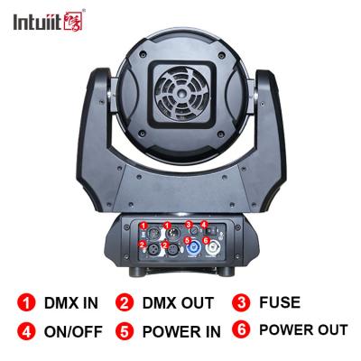 China Zoom Moving Led Wash Light 19x10w 4 In 1 Gobo Projector Rgbw Headlight Party Stage Lighting Effects Bar Night Club Disco for sale