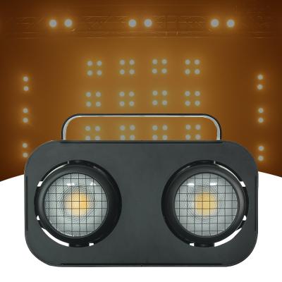 Китай Профессиональные 2 глаза Высокая яркость слепого света 2X90W Cob Led Stage Par Audience Light продается