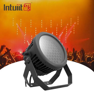 중국 54 LEDs Par Light 방수 IP65 등급 외관 54*3w RGBW 4in1 스테이지 라이트 DMX512 판매용