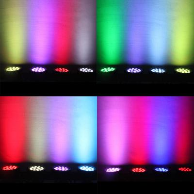 Cina Illuminazione Led Buona Qualità 90w rgbw 4in1 Dmx Controllo Par Luce Per Evento Festa di Nozze in vendita