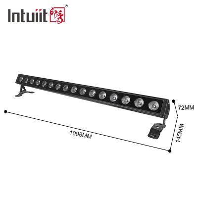 China DMX512 Disco Lighting Parties DJ Night Club Stage Lights RGBW 16x5w Wall Wash LED Bar for sale