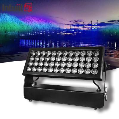 China 1500W led rgbw 4in1 impermeable ip65 color de la ciudad lavadora de pared led lavado luz de diluvio en venta