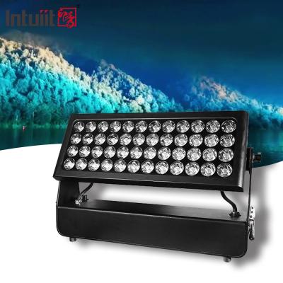 China 1500W Lavadora de paredes IP65 luz de escenario lámpara de proyección RGBW iluminación de paisaje impermeable DMX512 luces de inundación LED a todo color en venta