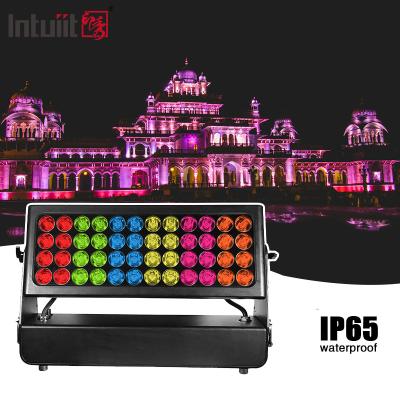 China IP65 impermeable de color de la ciudad rgbw Pared Lavadora de la construcción de la luz 1500w RGBW 4in1 LED luz de color de la ciudad al aire libre en venta