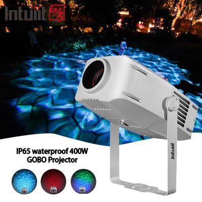 China 400w Waterproof Outdoor Indoor Led Pattern Custom Logo Projector Ripple Water Wave Effect Lights for sale