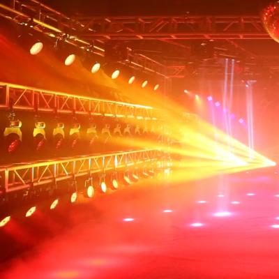Cina 37x10W Zoom Beam Wash Moving Head Light per effetto illuminazione sul palco con LED RGBW 4in1 e DMX Control Dj Disco e nightclub in vendita