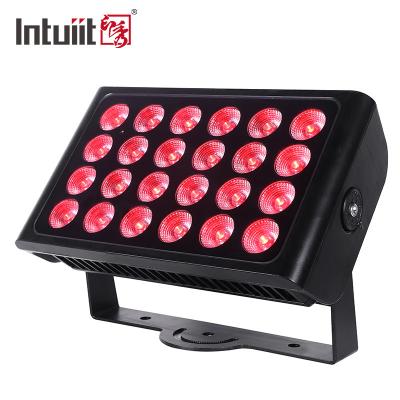 China 24PCS 10w Waterproof Led Wall Washer Light High Power Led Flood Light RGBW Led City Color Light for sale