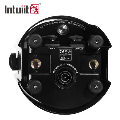 China Battery Powered Up Light 4*12W RGBW 4in1 LED Uplights Battery Par Light for Dj Club Party Wedding Stage for sale