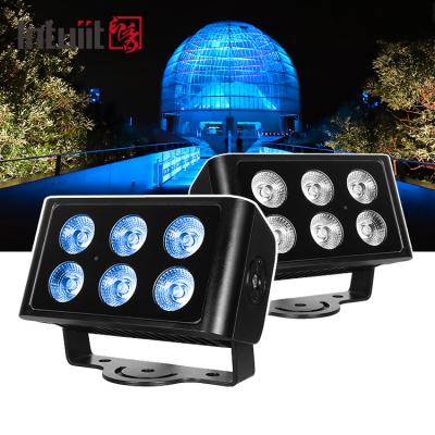 China 6x5W 4in1 RGBW LED DMX Wall Wash lights IP65 outdoor LED city color light Stage Performance DJ Party Light for sale