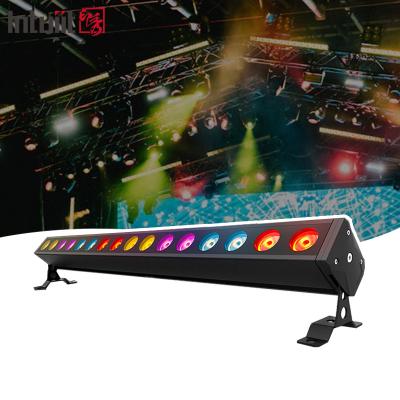 중국 16*5W DMX LED BAR RGBW 4IN1 LED 스테이지 Dmx512 벽 세척기 실내 DJ 디스코 라이트 판매용