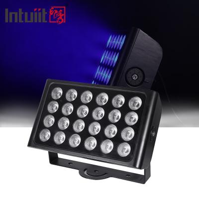 중국 24x10W RGBW 4 IN 1 야외 IP65 LED 벽 세척기 홍수 조명 판매용