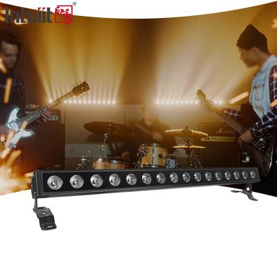 중국 14x10W RGBW 4IN1 Led Wall Wash Light DMX LED Bar Outdoor Waterproof Wash 스테이지 라이트 DJ 디스코 파티 판매용