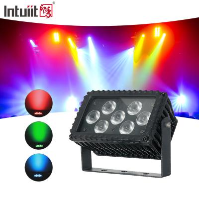 중국 7x3W LED 야외 RGBW 건축 프로젝션 플라드 라이트 정면 조명 판매용