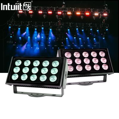 China IP65 resistente al agua Color de la ciudad COB 80W RGBW Luz de inundación de lavado de pared LED exterior en venta