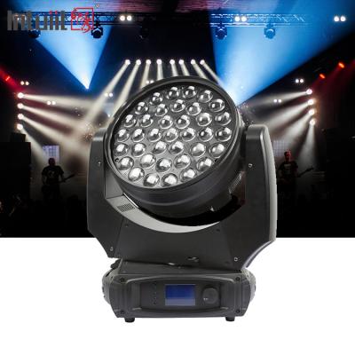 Китай Светодиодная промывка 37x10W Увеличение освещения сцены DMX Beam Wash Движущие фары продается