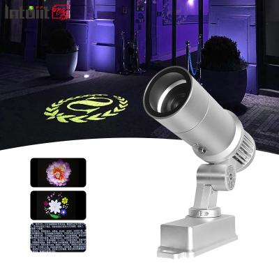 China 60W GOBO Projector Light Logo Company Wedding Restaurant Shop Hotel Logo Projection Lamp Mall Advertising Lights for sale